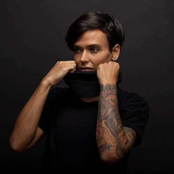 G95 Bioscarf Hemp Black